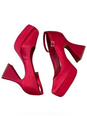 GB Gianni Bini | Shoes | Giannibini Karsyn Platform Satin Pumps | Poshmark